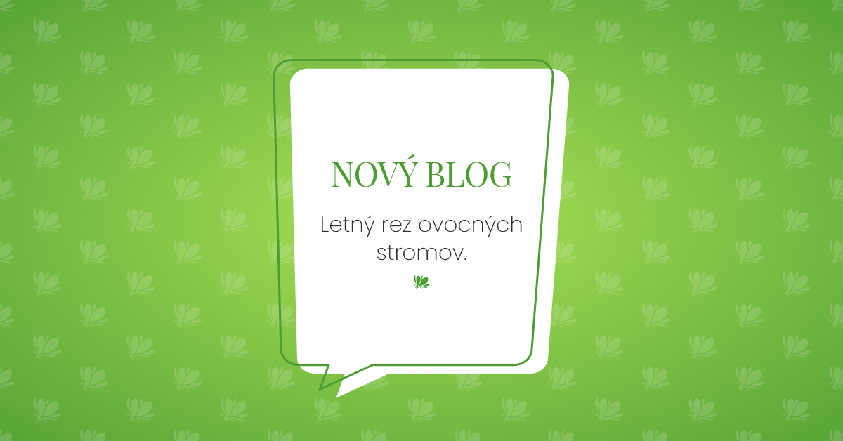 Letný rez stromov - Blog - Lumigreen.sk